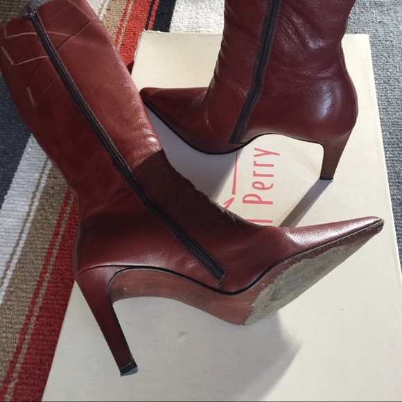 Michel Perry | Shoes | Authentic Vintage Michel Perry Leather Boots ...